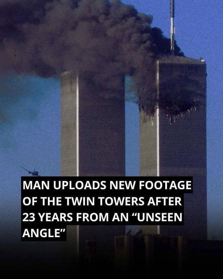 Man Releases Chilling Never Seen Before Footage of Twin Tower Collapse ...