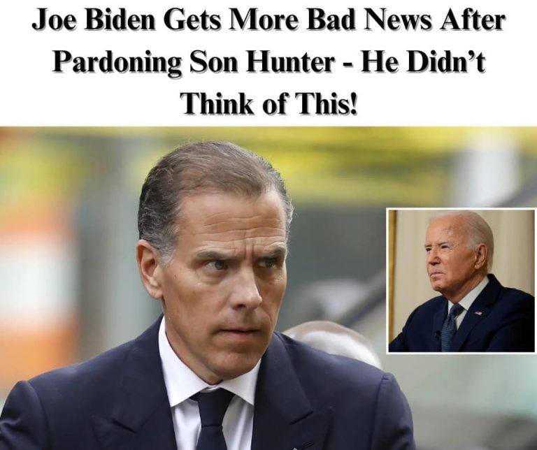 Joe Biden Gets More Bad News After Pardoning Son Hunter - AmericanNews