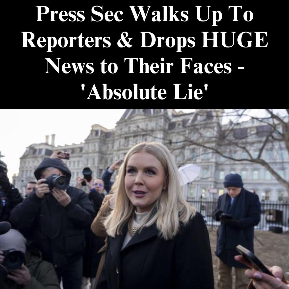 ‘Absolutely False!’ Trump Spox Denies Federal Worker Buyouts a Purge ...