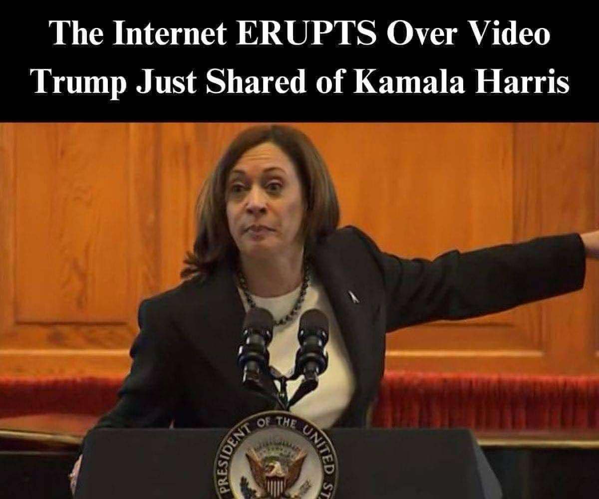 Trump Campaign Drops Brutal Video Montage Of VP Harris - AmericanNews