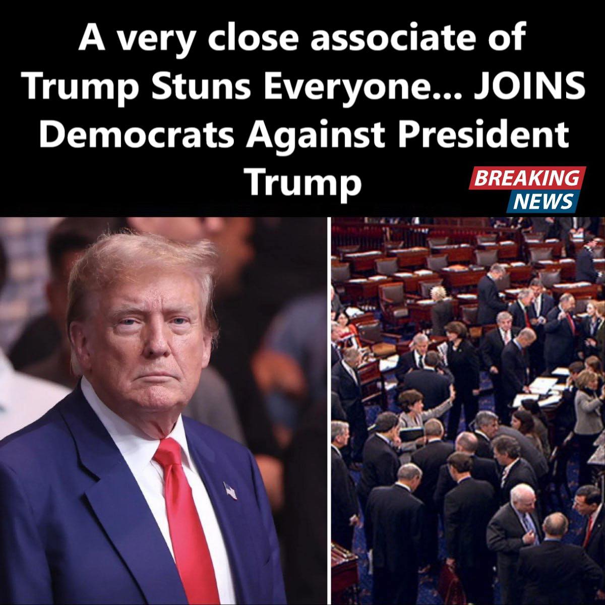 A Surprising Break in Allegiance: A Close Trump Ally Joins Democrats in ...