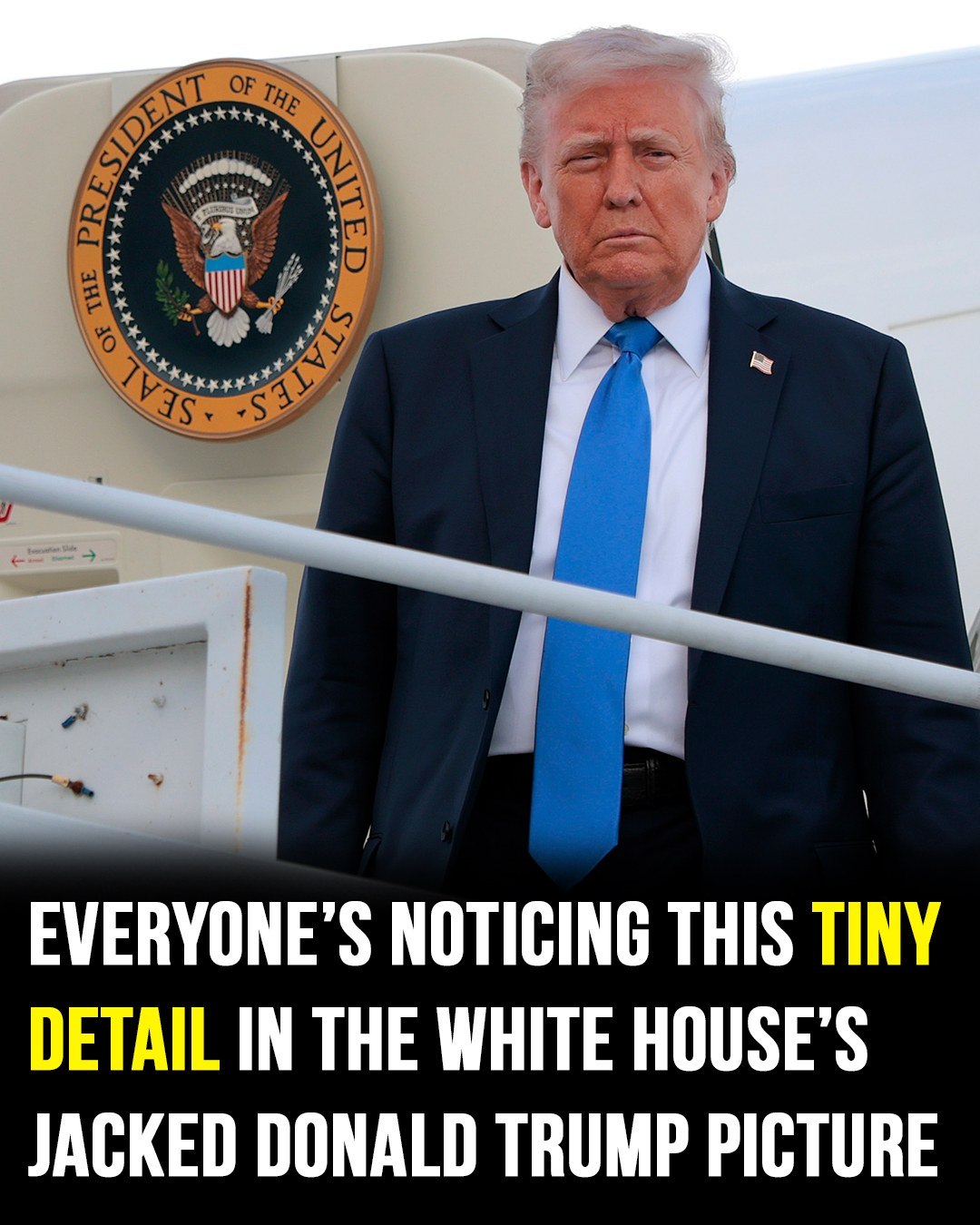Everyone’s noticed the same tiny detail in Trump’s May the 4th photo ...